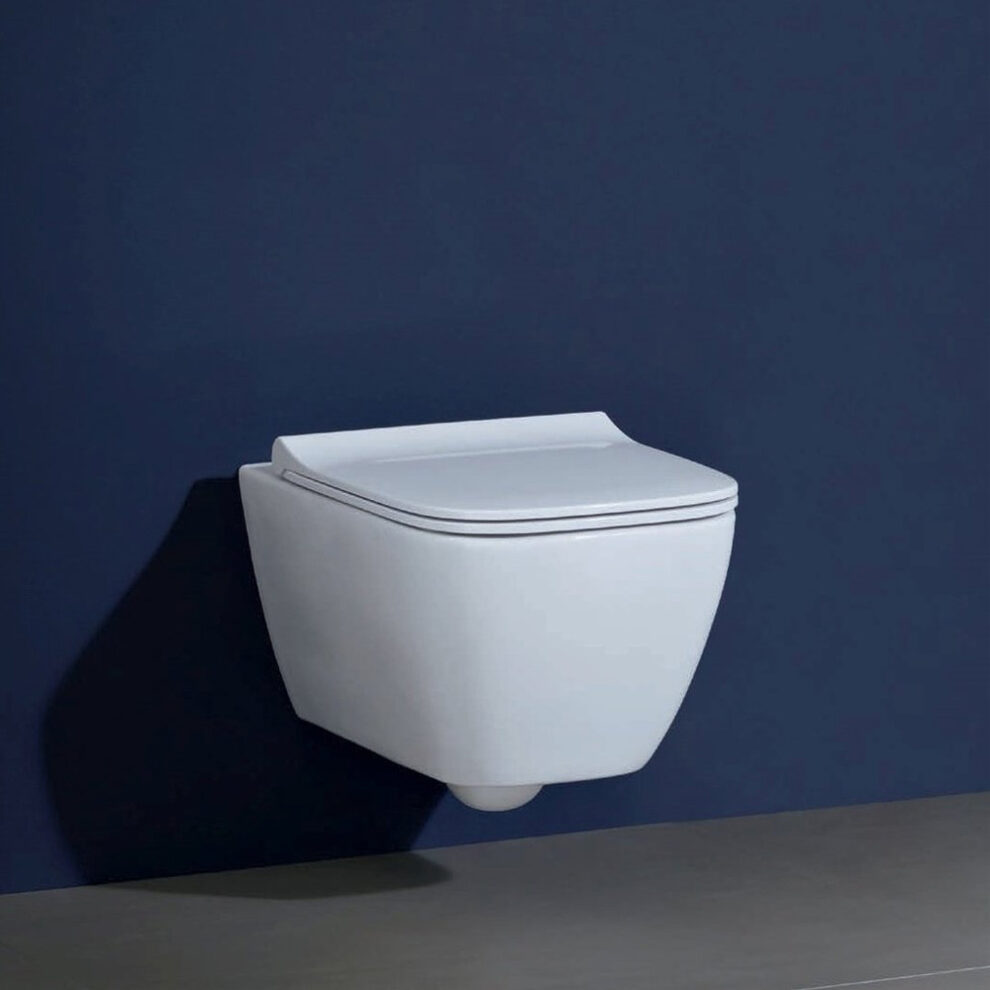 Geberit Selnova Square set konzolna WC šolja Rimfree i WC daska 501.961 ...
