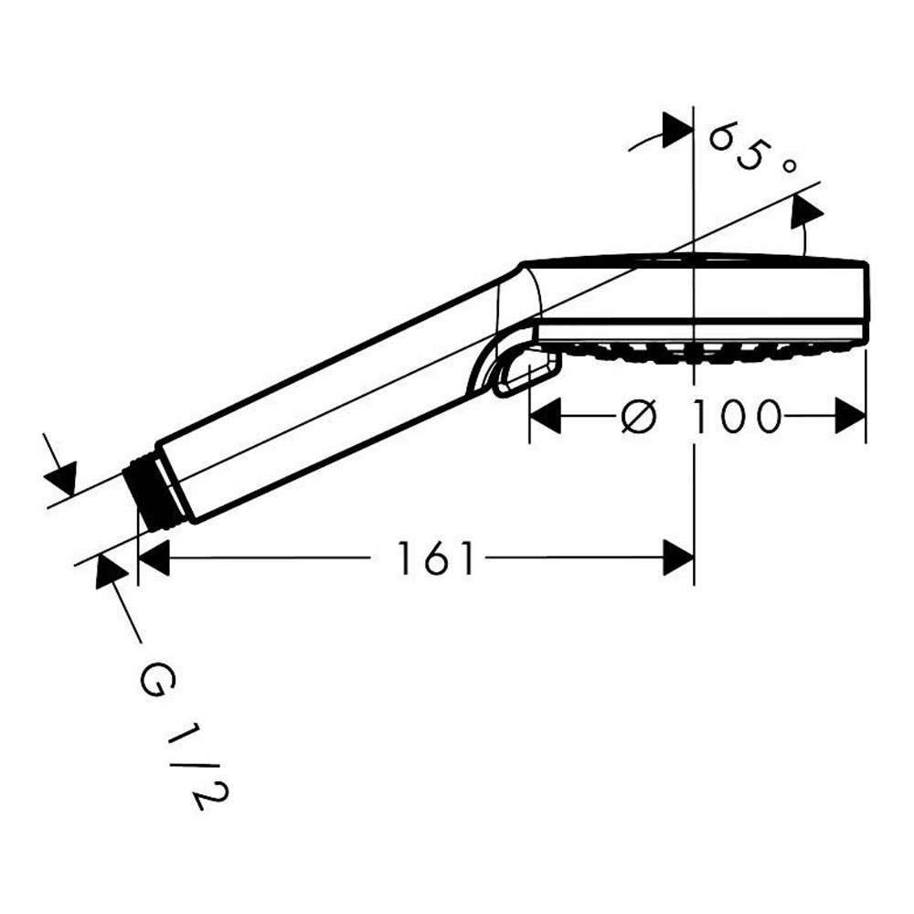 Hansgrohe Vernis Blend 100 tuš ručica masažer 2 funkcije 26270000 | ARD ...